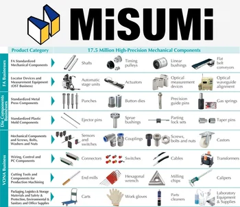 Misumi: Products For Factory,Ex. Shafts,Bushing,Coupling,Sensors And ...