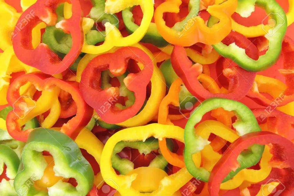 Sliced Bell Pepper Strips - Frozen Mixed Peppers from Vietnam