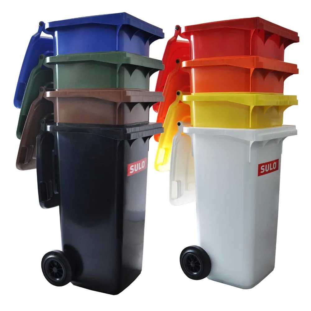 Dustbin Container System Sulo Mgb 120 Outdoor Plastic Wastebin Capacity ...