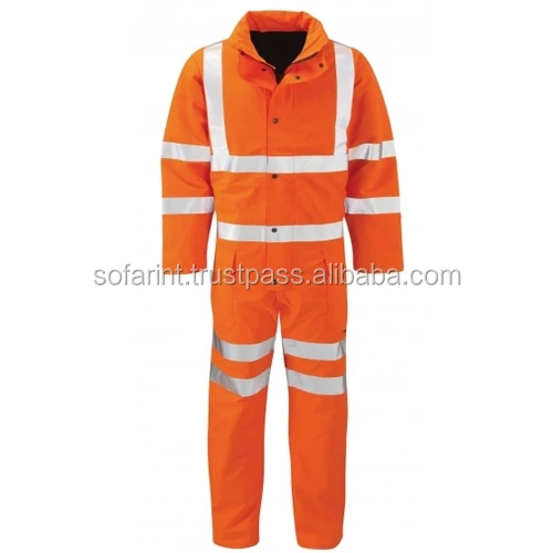 Reflective Carpenter Uniform Jumpsuit Workwear Overall