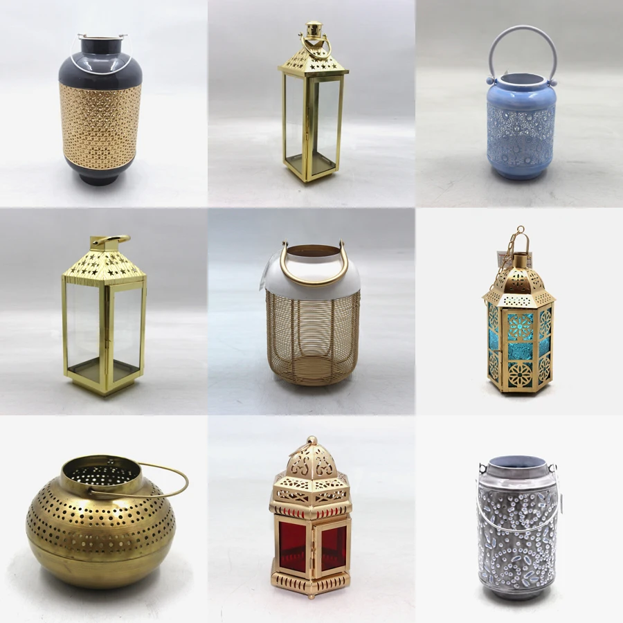 Metal Large Garden Lanterns For Decoration - Buy Metal Large Lanterns ...