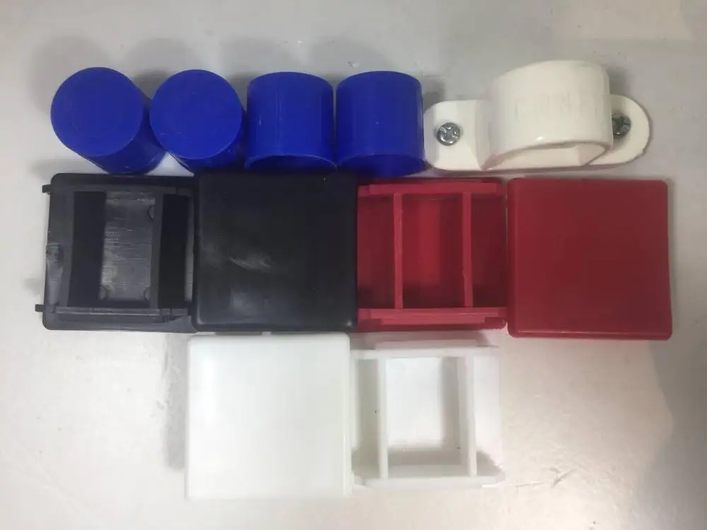 Pvc Strut Slotted C Channel Steel End Caps - Buy Square Plastic End ...