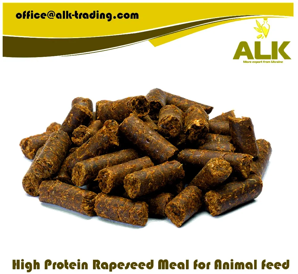 High Protein Rapeseed Meal For Animal Feed In Pellets 8mm - Buy ...