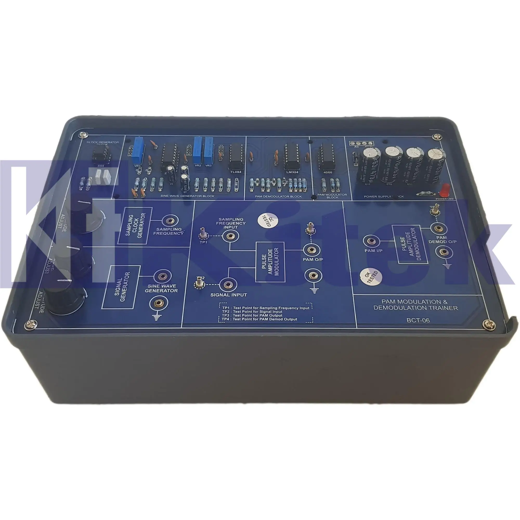 Pam Modulation Demodulation Communication Trainer Kit Communication