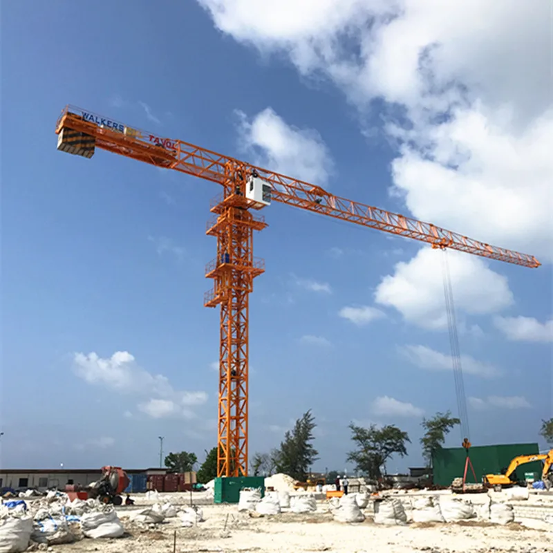 Qtk20 25m Jib Length Tower Crane Fast Erect Tower Crane - Buy Fast ...