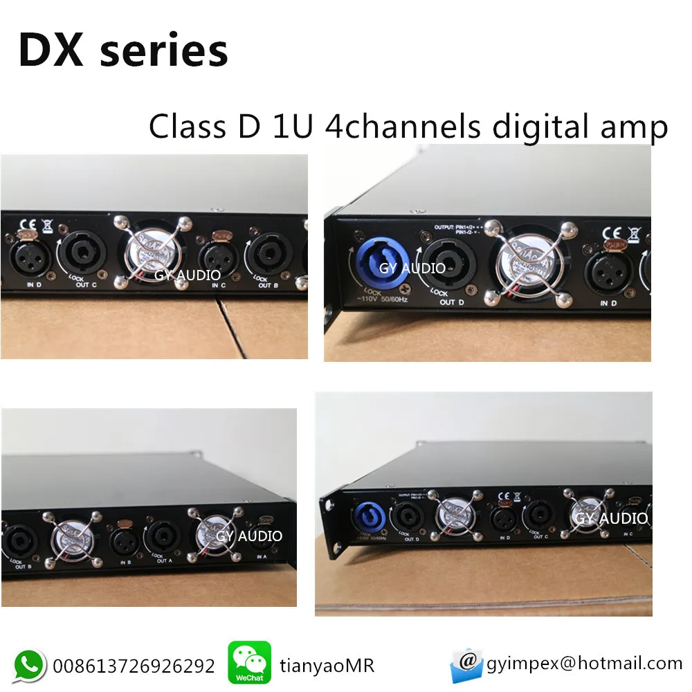 Professional Power Amplifier Sound Standard Techno 4 Made In China ...