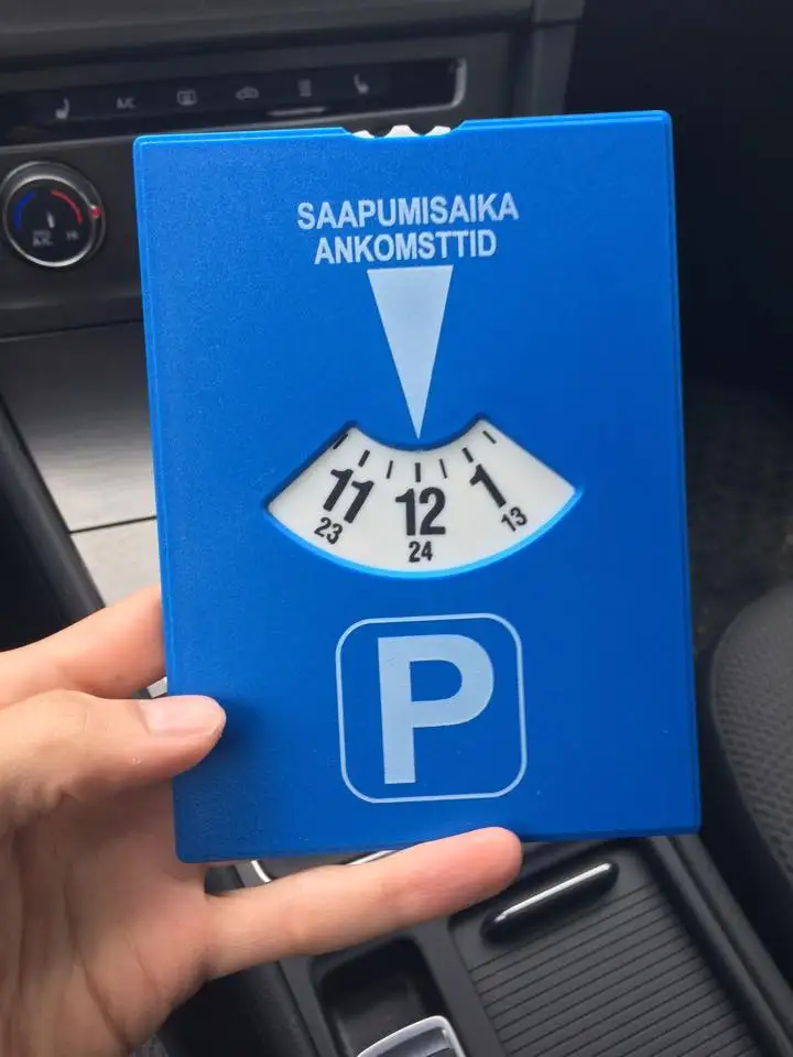 Cheap Customized Printing Car Parking Timer With Clock - Buy Car ...