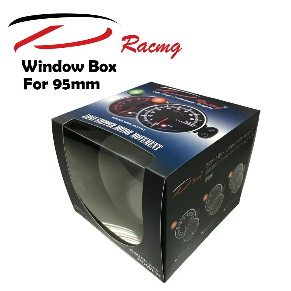 95mm Speedometer Gauge Universal Car Gps Sensor Smoked Lens White Amber ...