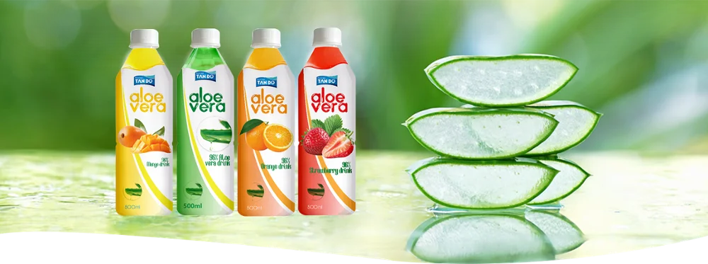 Various Flavor Aloe Vera Drink With Pulps From Vietnam - Buy Fruit ...