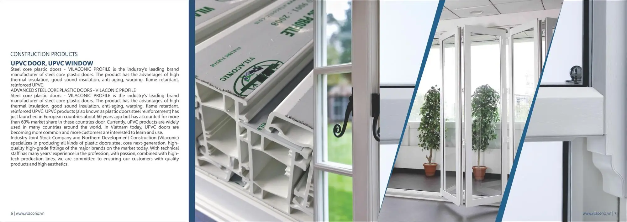 2023 Wholesale Upvc Windows/ Plastic Window And Door For Panama Price ...