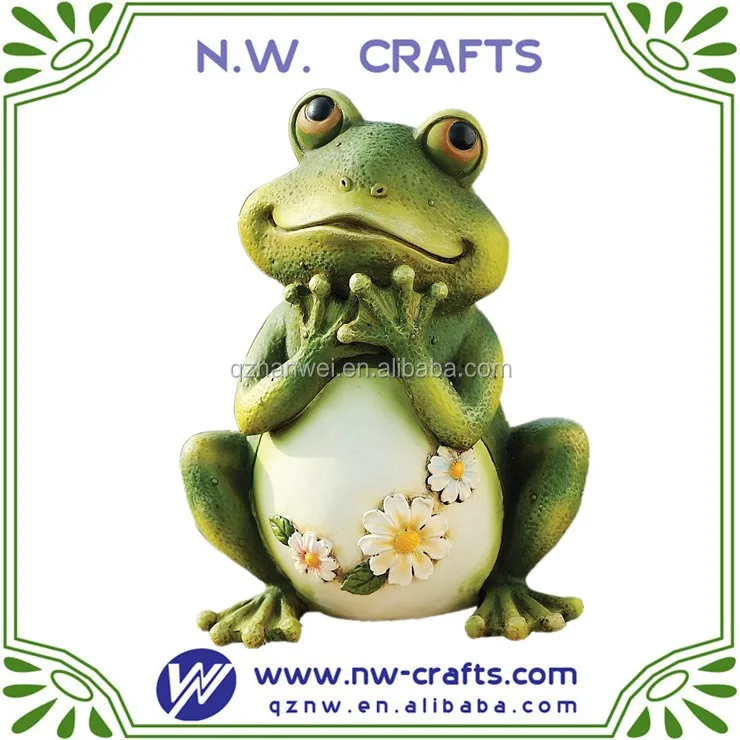 Vividly Custom Fat Frog Resin Animal Statue For Garden Decor - Buy ...