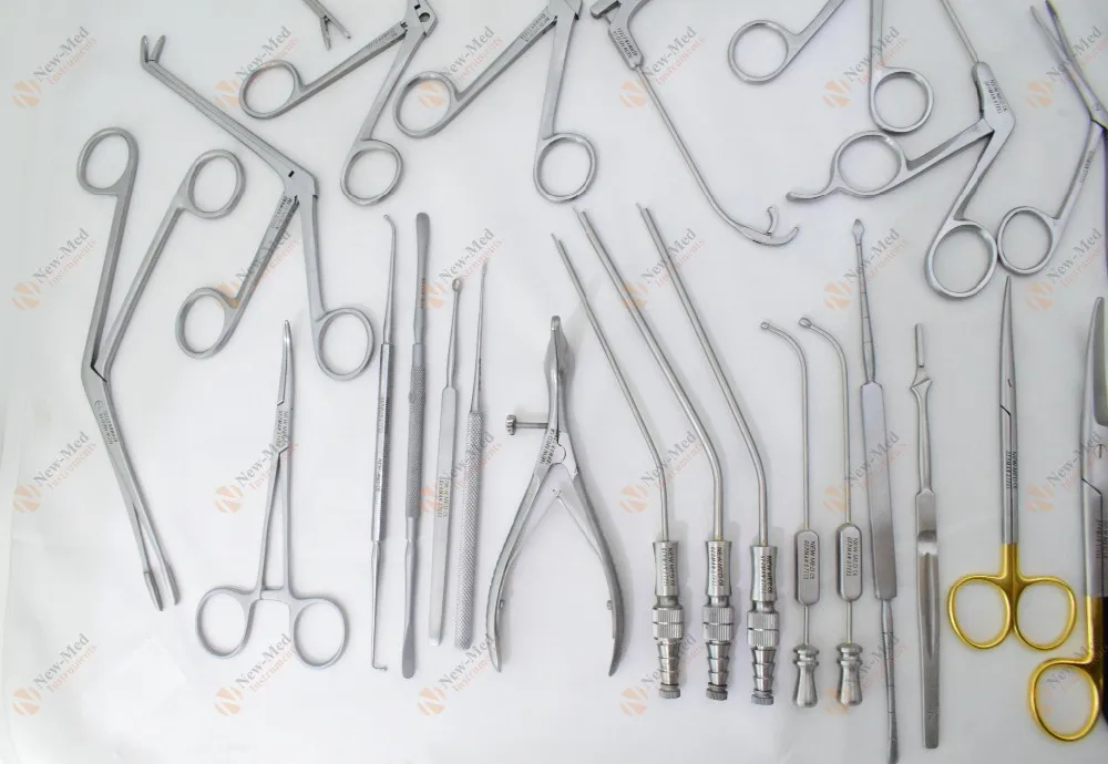 Endoscopic Sinus Surgery Instruments Set Fess Instruments Ent ...