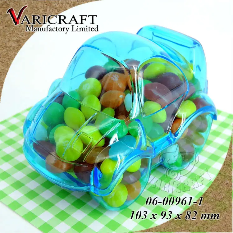 Iso9001 Factory Direct Clear Ps Plastic Car Shaped Container For Candy ...