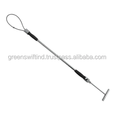 Pig Holder/stainless Steel Handle Self Locking Rod Hog Holder Snare Pig ...