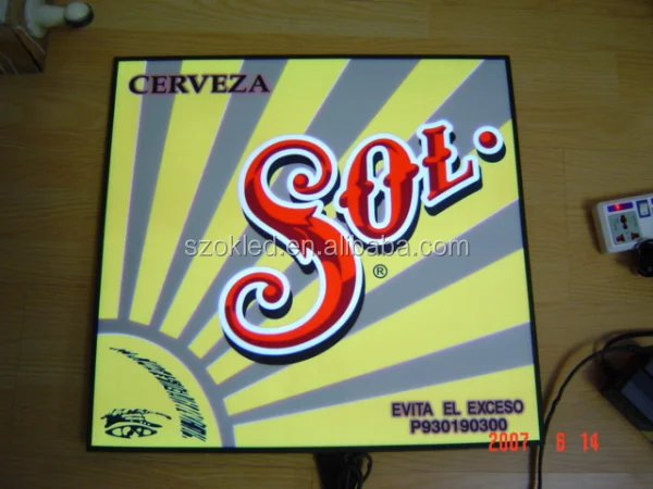 Animated Customize EL Advertising Posters Panel Display