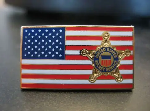 Suits Security Sean Hannity Lapel Pin - Custom Design