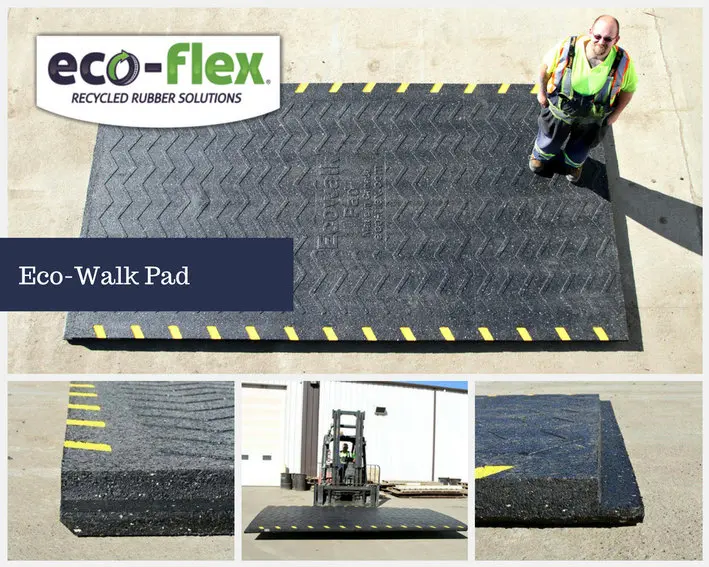 Eco-walk Rubber Pad - Permanent And Portable - Buy Rubber Flooring Mats ...