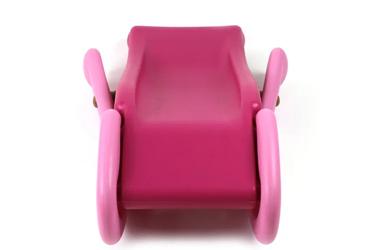 Fun and Safety with Pink Single Plastic Slide for Kids