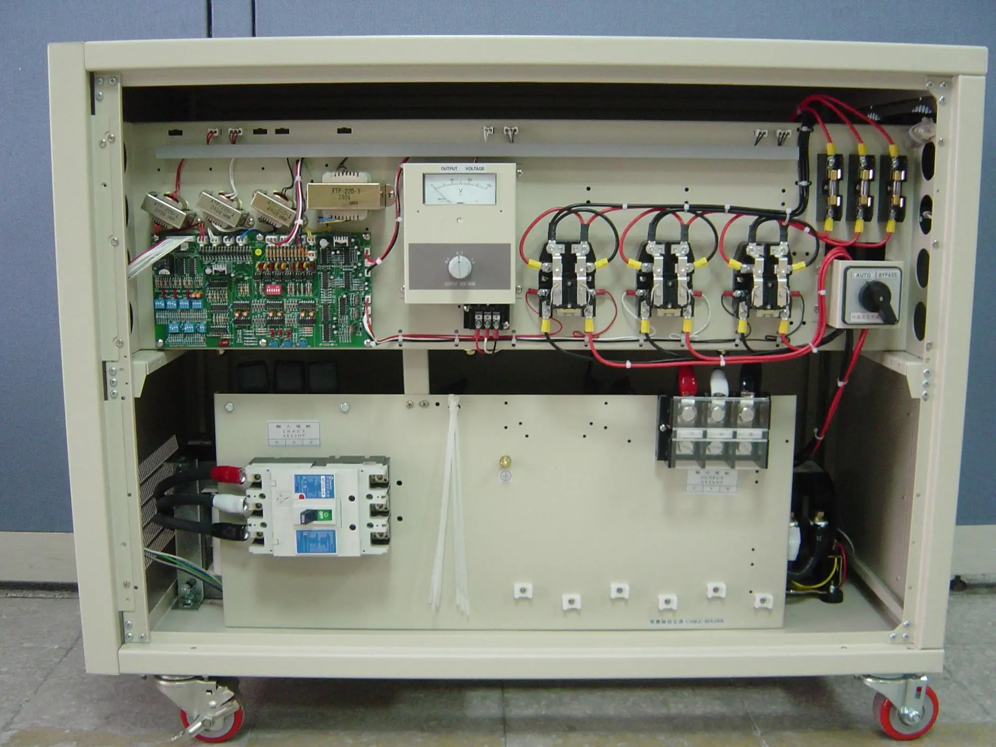 60~100kva 220v~480v 3 Phase Static Voltage Stabilizer - Buy Generator ...