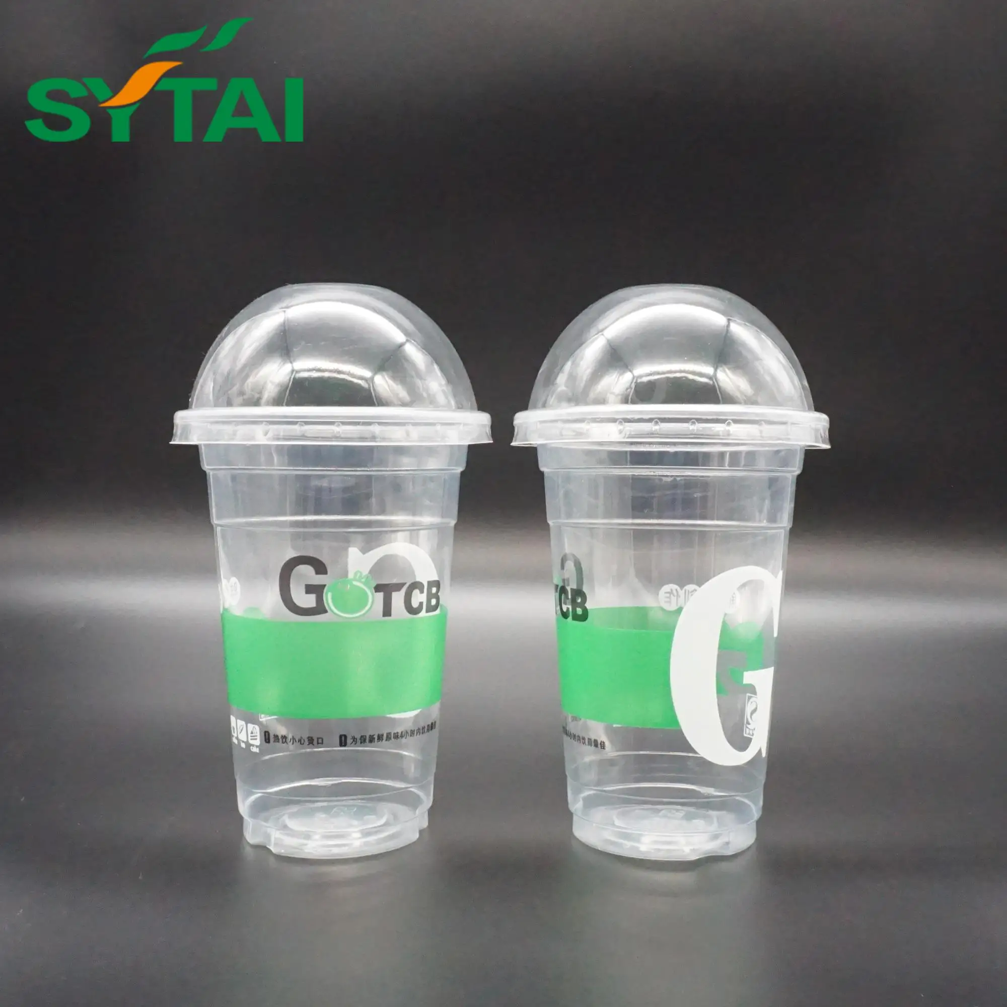 Hot Sale Disposable Plastic Cup 100ml With Dome Lids - Buy Plastic Cup ...