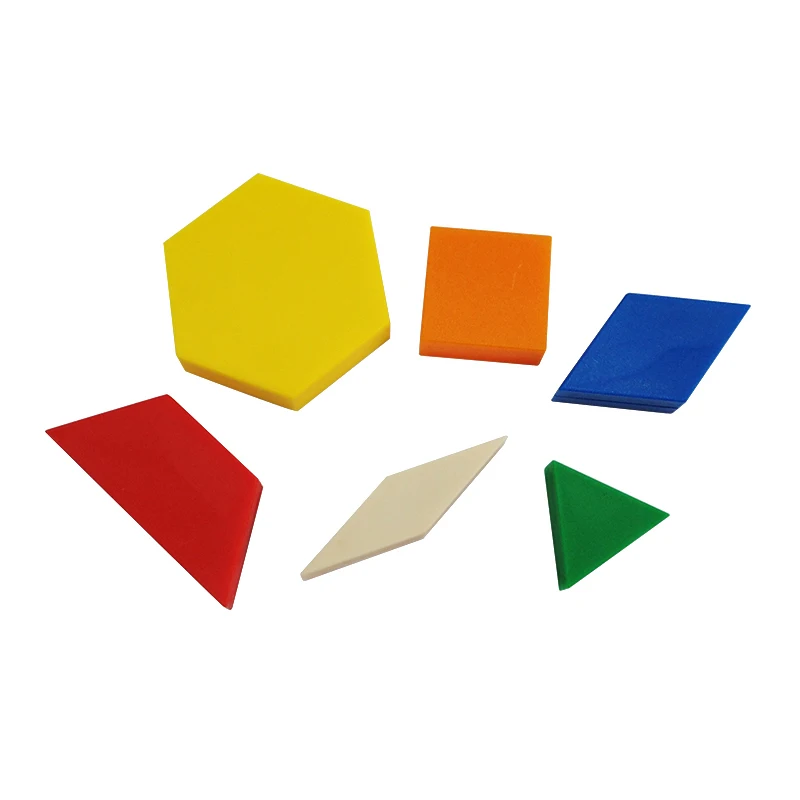 Gd-متعدد الأطراف tangram مجموعة/الأشكال الجوف البلاستيك tangram/التماثل-ألعاب وهوايات أخرى-معرف ...