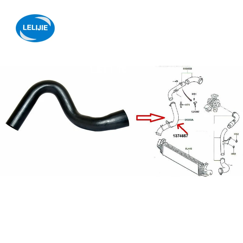 Adatto Ford Focus 1.8 Tdci Mk2 Inferiore Intercooler Turbo & C-max ...