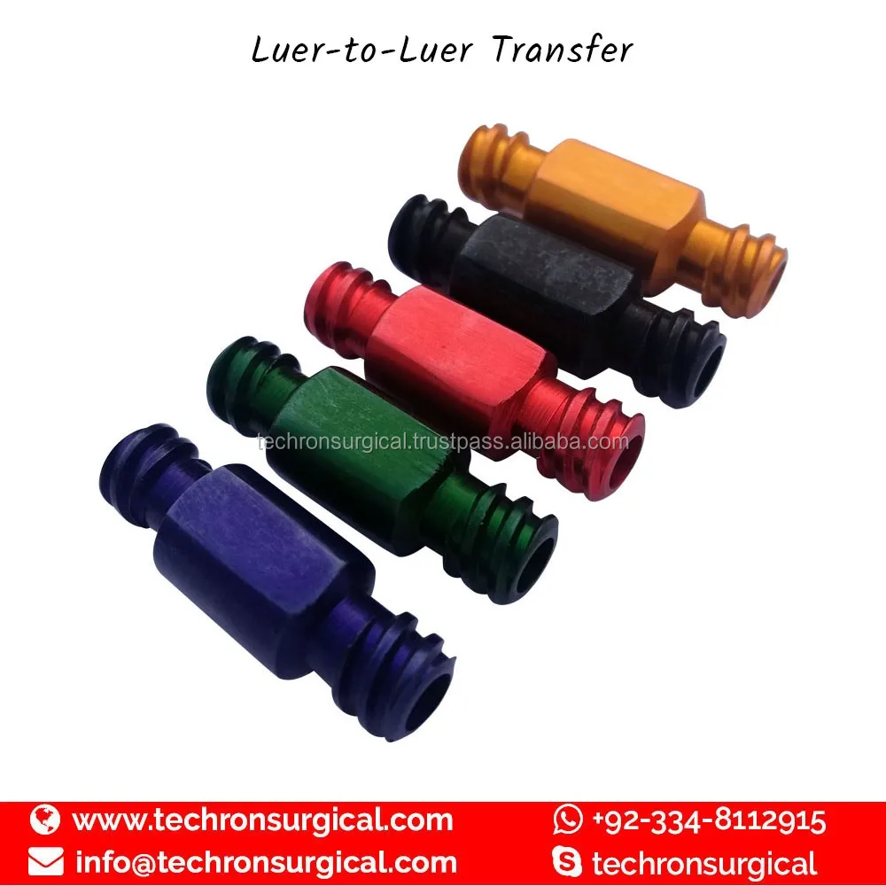 Fat Transfer Adapter for Luer to Luer Lock - Techron Surgical