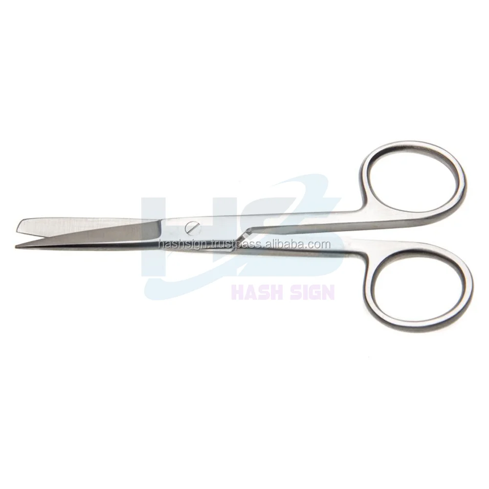 Sharp Cut Operating Surgical Scissors Strait & Curved / Nurses Dressing ...