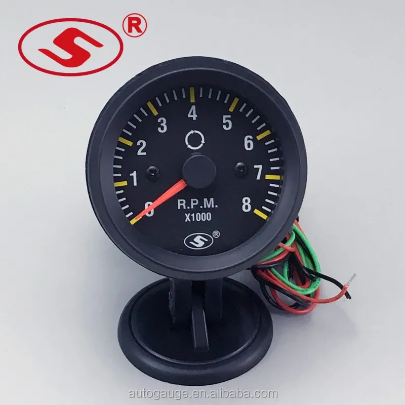 52mm Electrical Tachometer Gauge for Car - Universal Fit