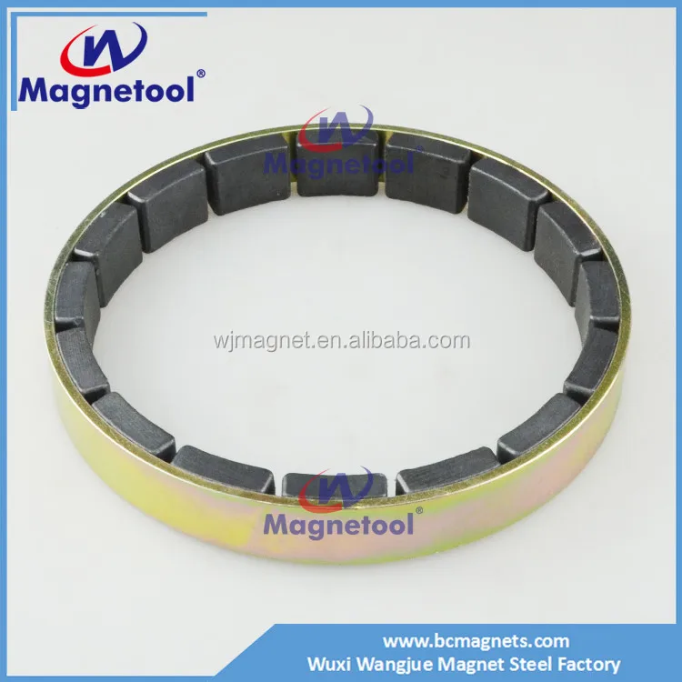 Arc Ferrite Magnet Magnetic Rotor Stator for AC Motor DC Motor