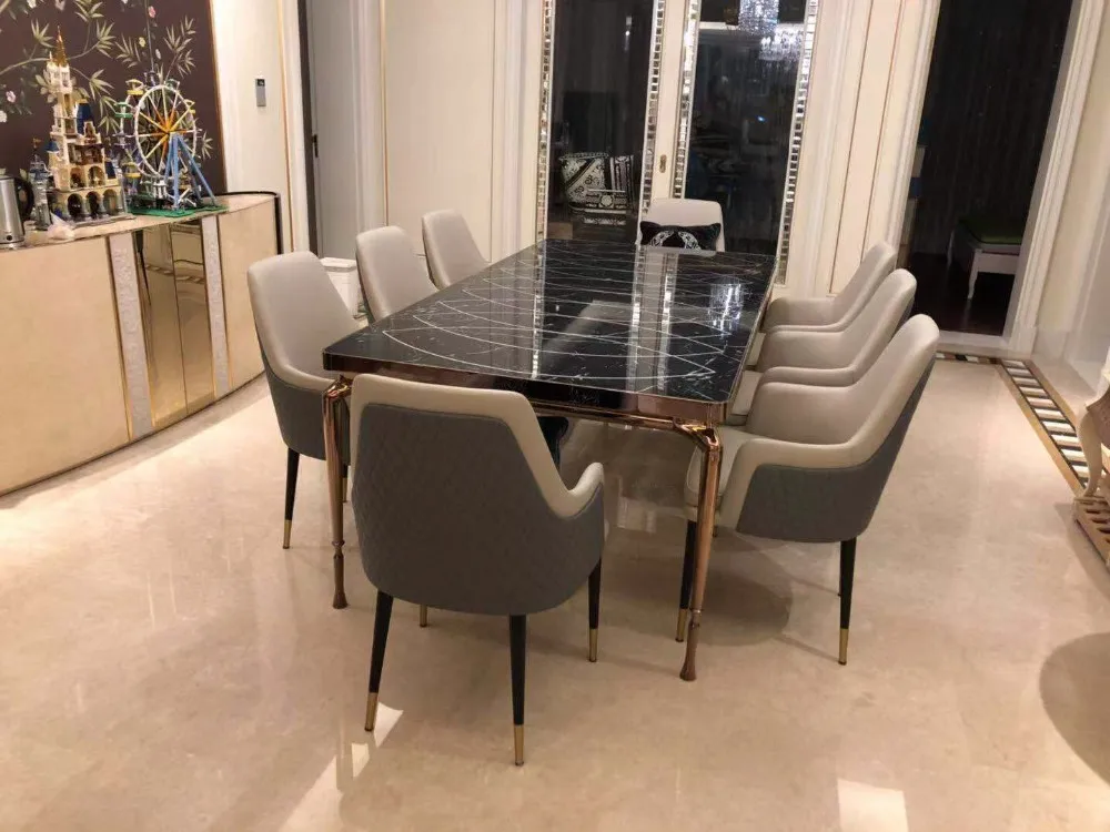 Italian Style Marble Ceramic Dining Table - Buy Marble Dining Table ...
