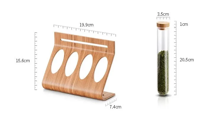 Glass Jar with Bamboo Lid - Sustainable Storage Solution
