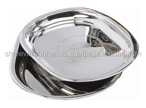 Stainless Steel Designer Food Serving Trays Without Lid - Buy Stainless ...