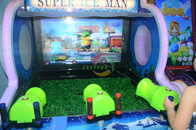 Máquina De Juego De Disparo De Agua De Super Ice Man,Parque De ...