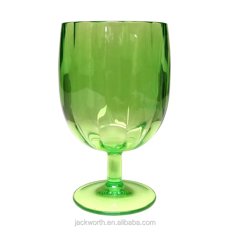11oz Plastic Shatterproof Short Stem Wine Glasses - Buy Colorful ...