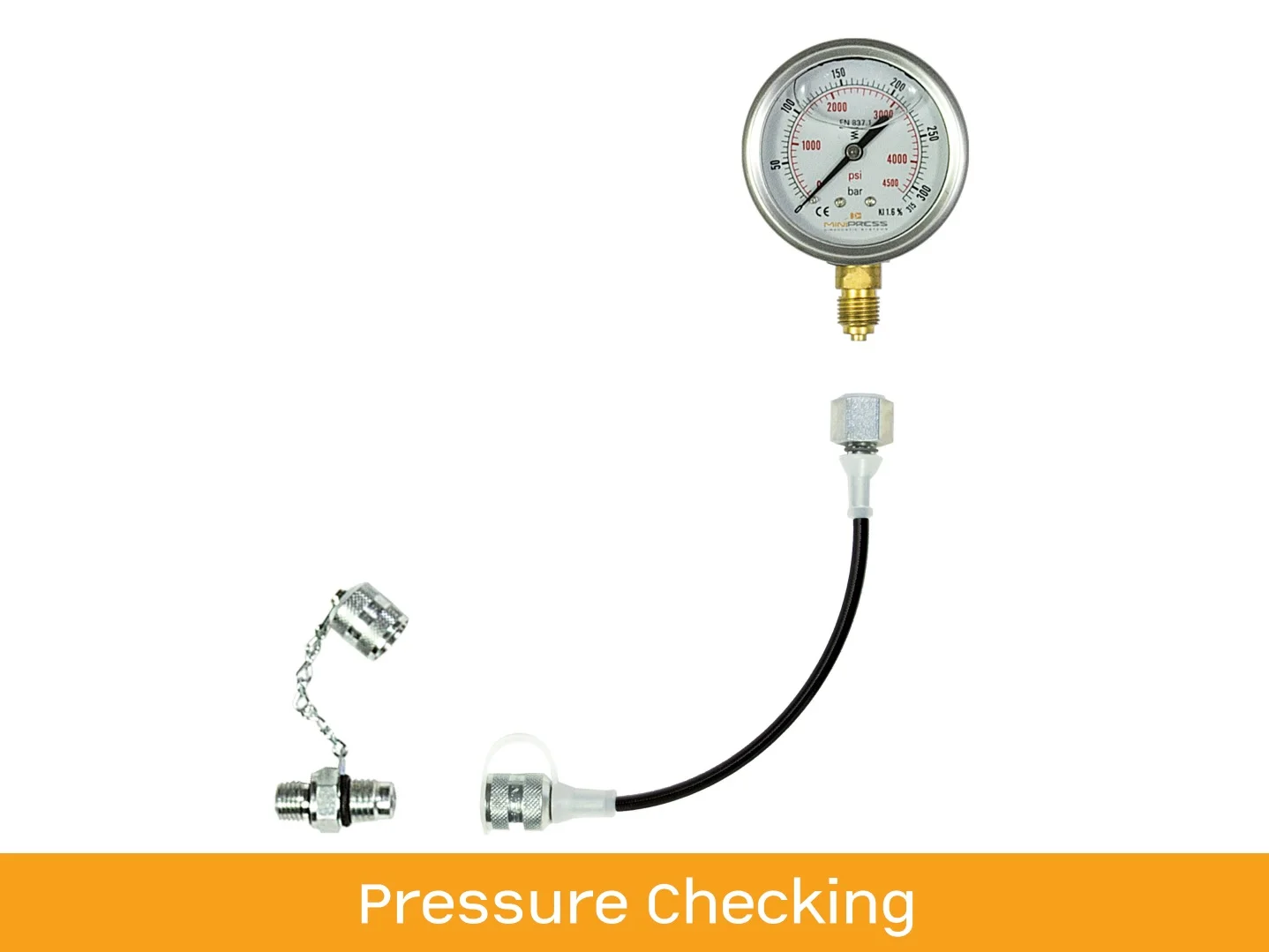 Hydraulic Equipment M101 Thread Test Coupling Connectors Small Size PT ...