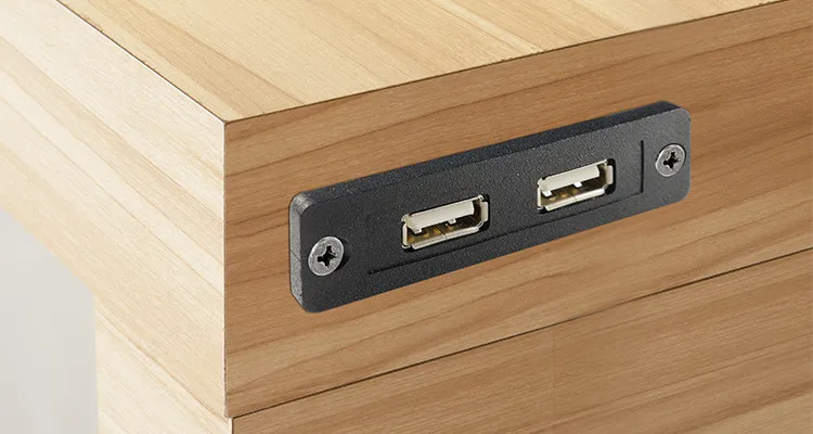 Desktop Embedded Dual USB Charging Hub for Furniture, Wholesale USB ...