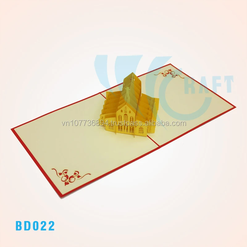 Building 3d Pop Up Greeting Card - Buy 3d Card 3d Card building 3d Card ...