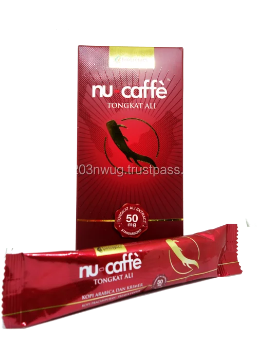 Nu-caffe Instant Tongkat Ali Herbal Coffee Powder From Malaysia - Buy ...
