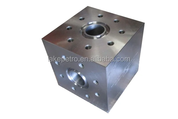API 6A Crosses and Tees Studded Blocks for Well Drilling
