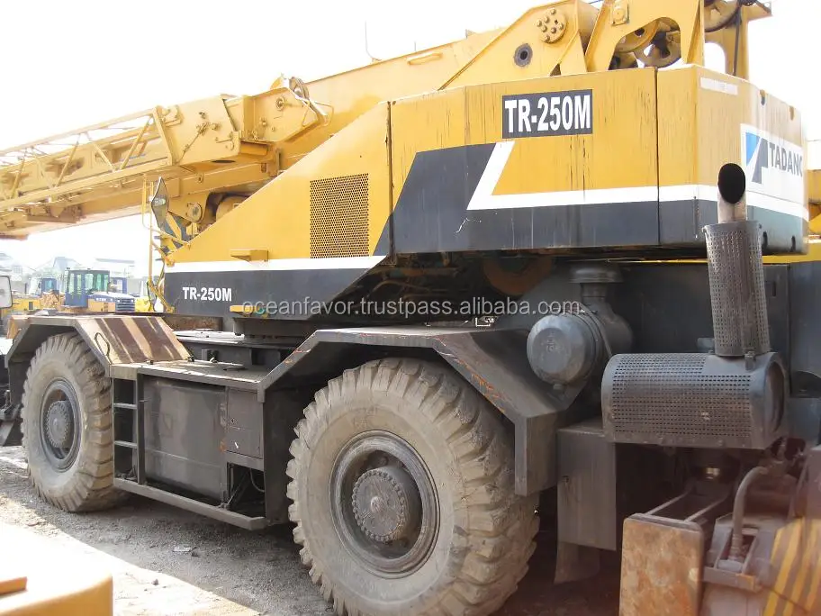 Japan Made Original Tadano 25 Ton Rough Crane Tr 250m,Second Hand Cheap ...