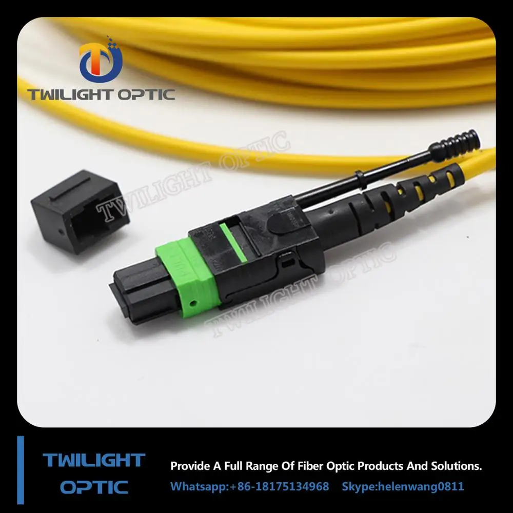 Mtp/mpo Fan-out Câble Avec Push Pull Tab Connecteurs - Buy Push/pull ...