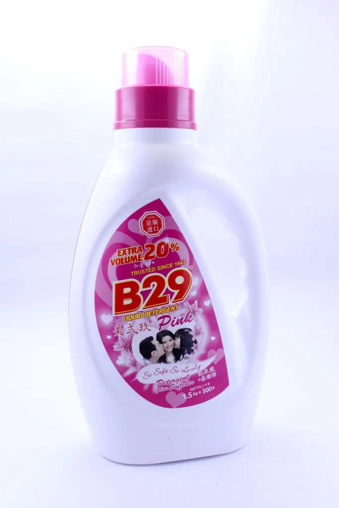 B29 Liquid Detergent For Washing Machine And Hand Wash With Softener ...