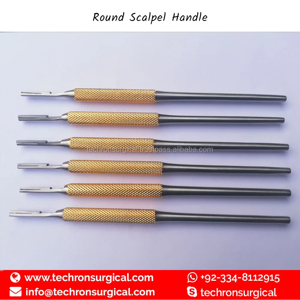 Wholesale Round Scalpel Blade Handle For Surgical Incisions - Buy ...