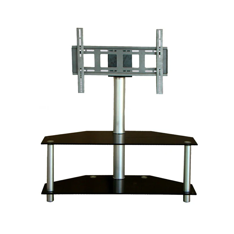 TV Rack Design Wall Mount Glass TV Shelf TV Lift Cabinet