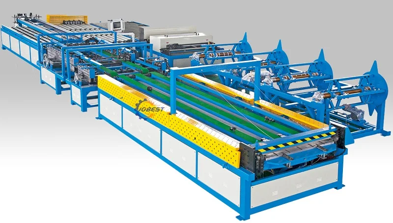 Ventilating Duct Fabrication Machine With A U-shape Production Line ...