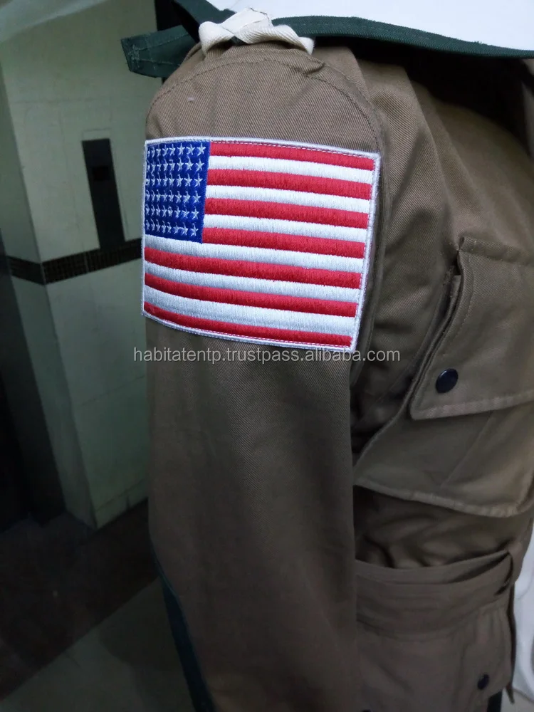 US M1942 M42 Airborne Paratrooper Uniform Jacket - Habitat Enterprises