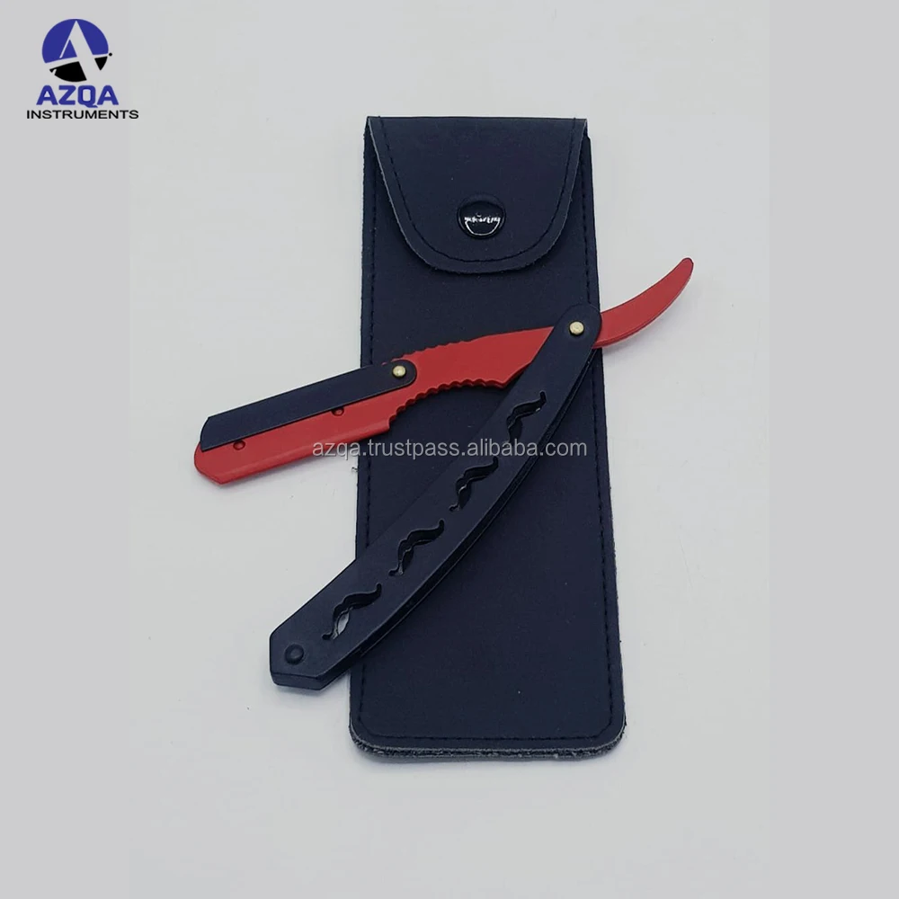 Wholesale Stainless Steel Barber Razors For Shaving Red Black With ...