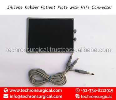 Reusable Rubber Patient Plate - Buy Bipolar Silicone Rubber Patient ...