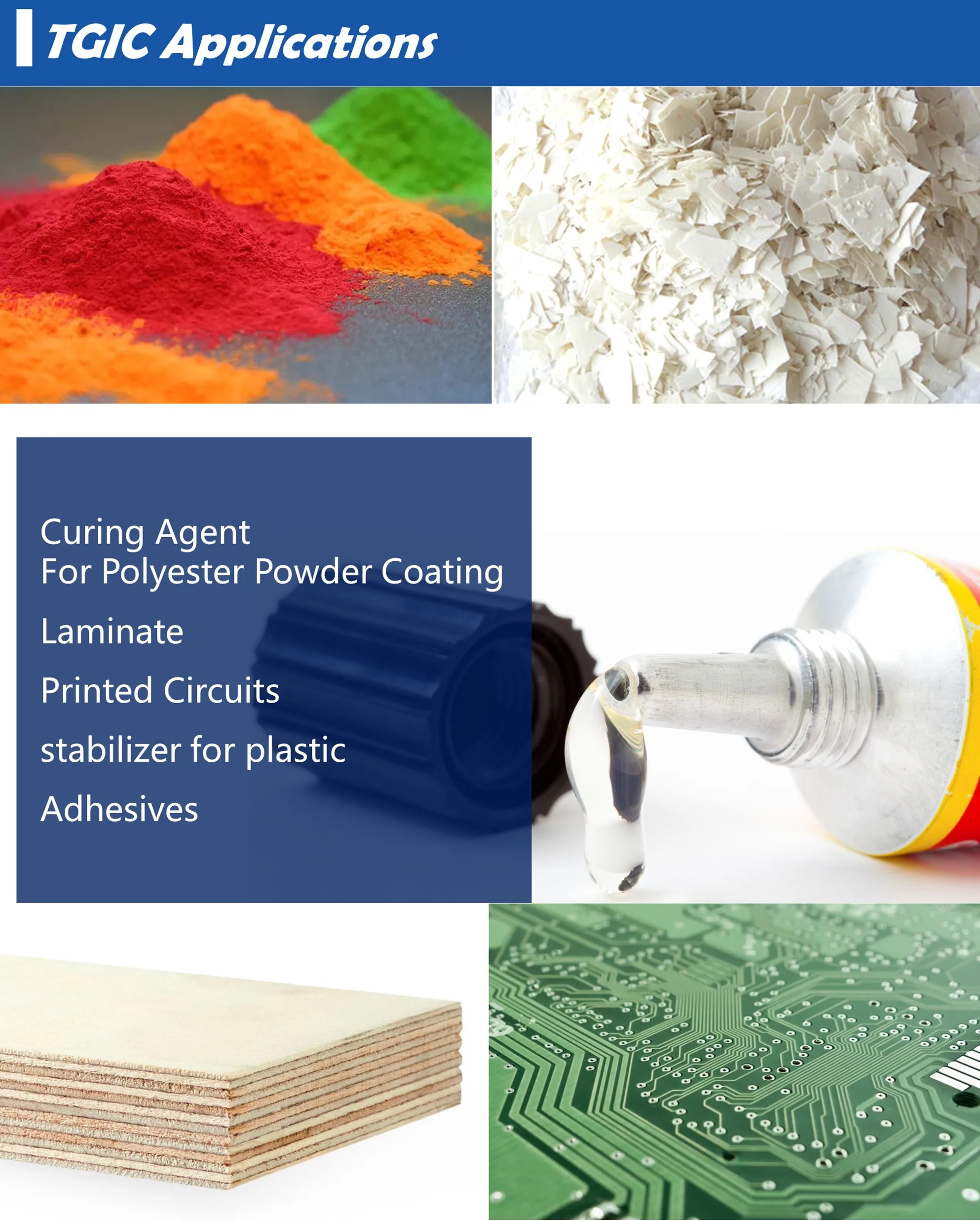 Tgic Triglycidyl Isocyanurate Powder Coating Cas No. 2451-62-9 - Buy ...